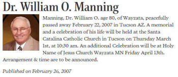 Wayzata High School Class of 1968 - Administrator- William Manning